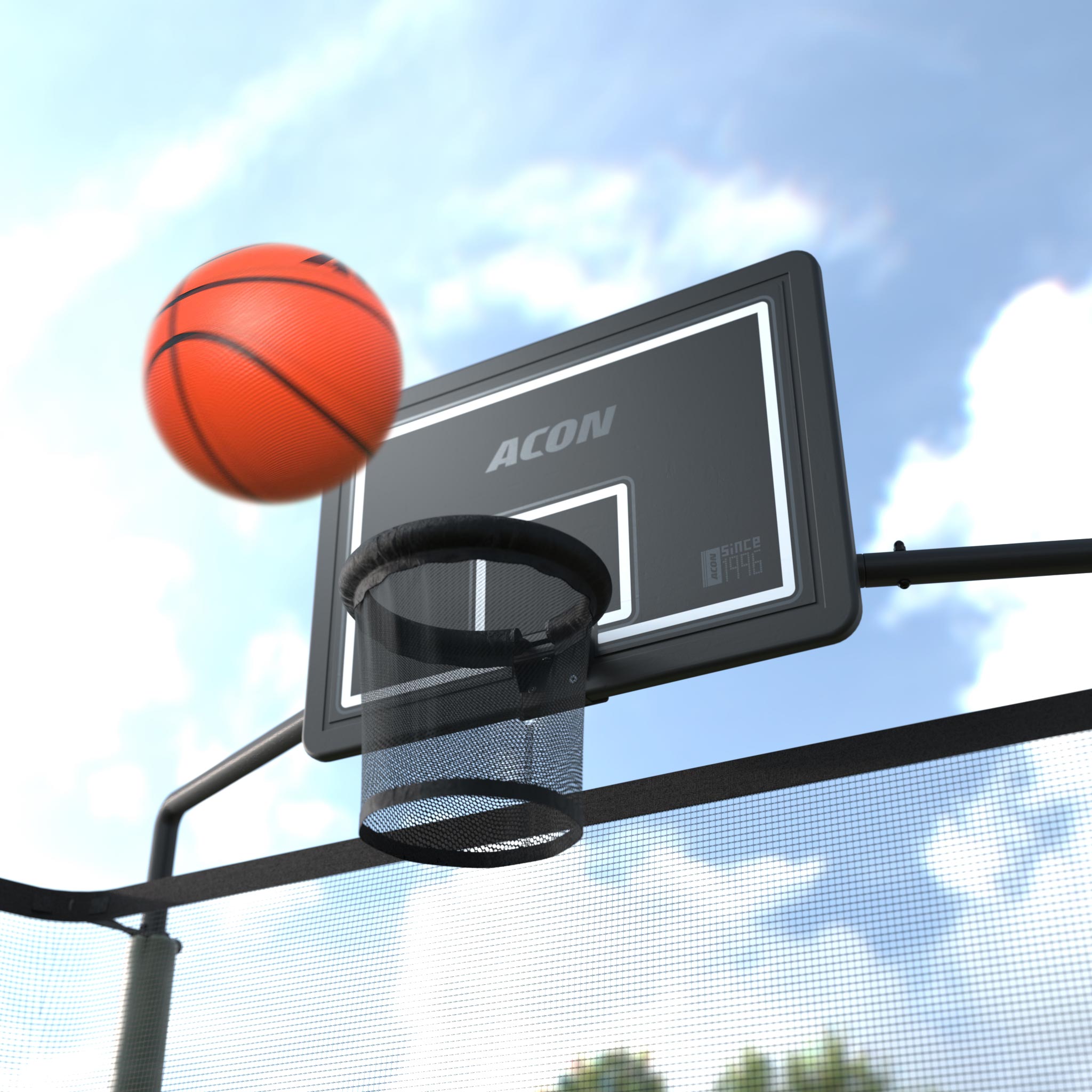 Upgrade Your Trampoline with ACON Basketball Hoop – Acon EU