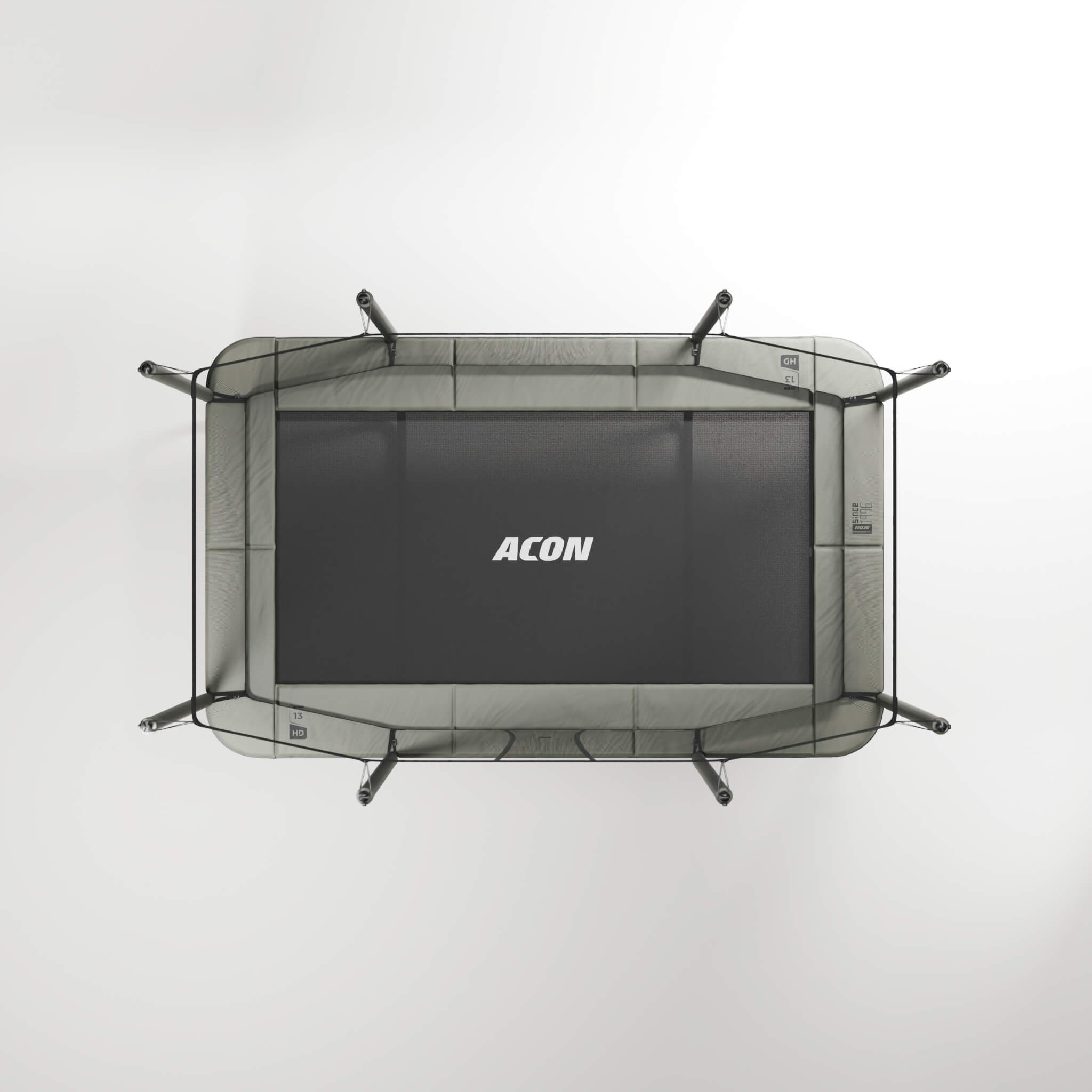 ACON 13 HD Rectangular Trampoline with Net and Ladder – Acon EU