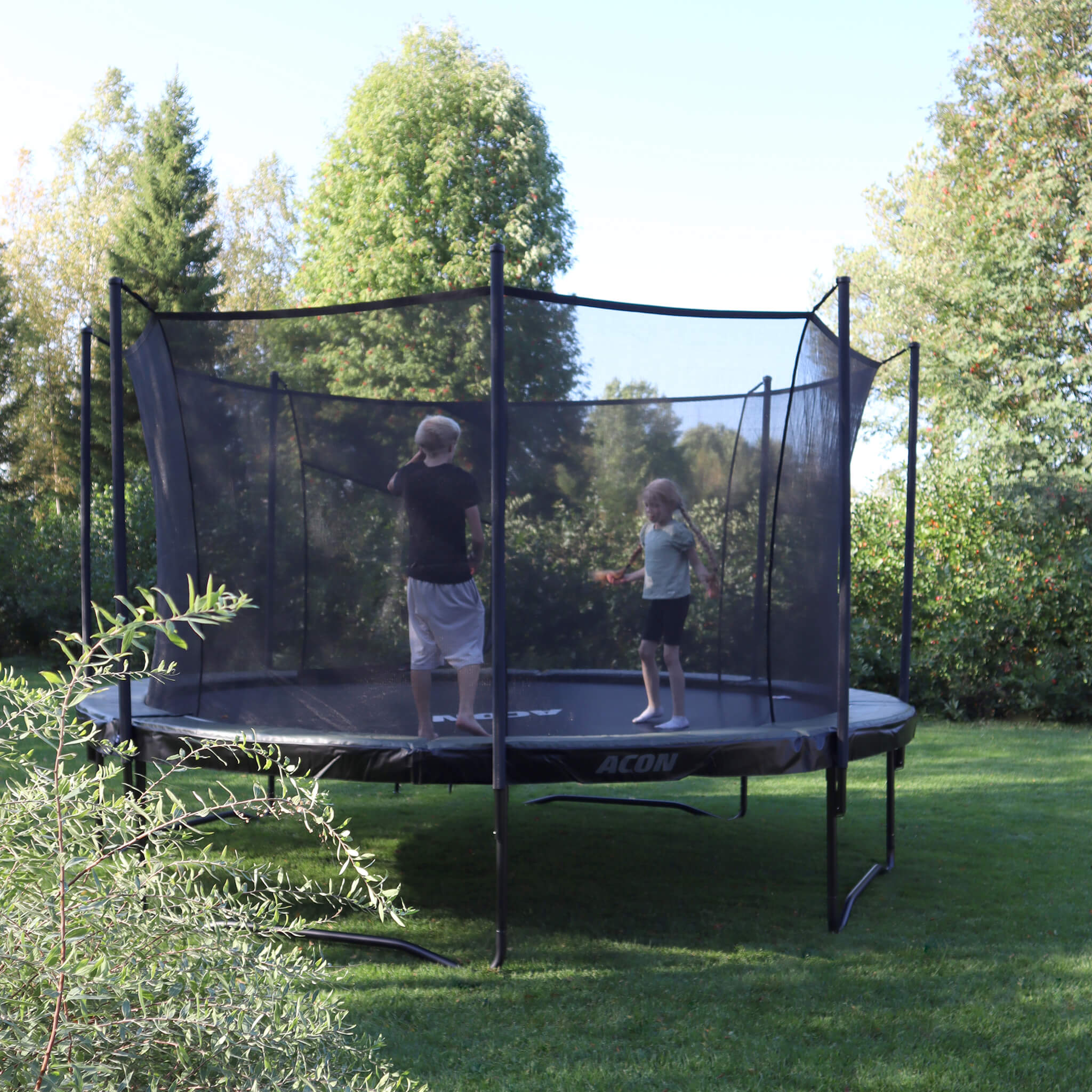 ACON Air 4.6 m Trampoline with Safety Net – Maximum Space, Ultimate ...